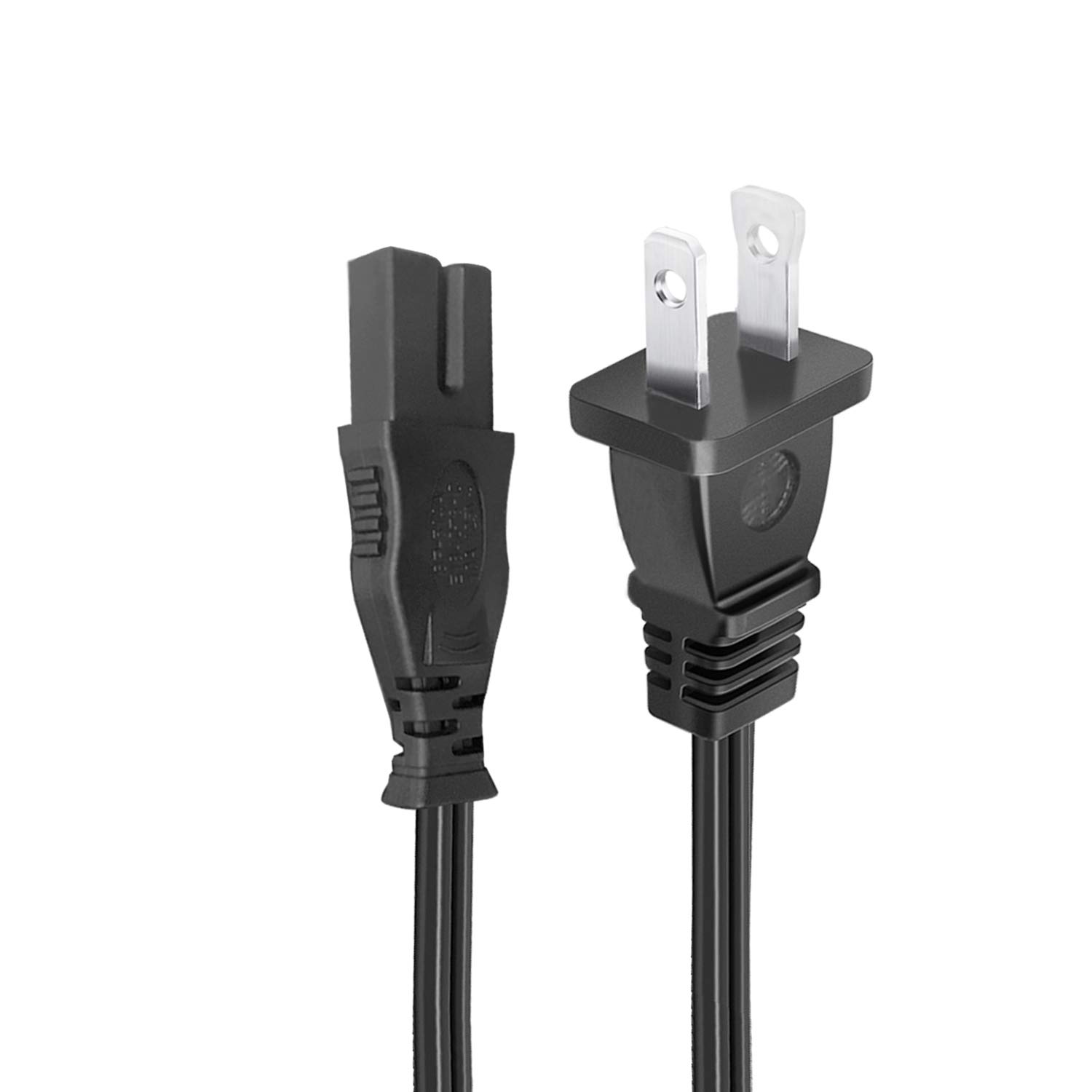 Figure D 8.2ft 2 Prong Power Cord for Bose 321 Cinemate I II III 1 2 3 GS GSX,CineMate 15 Home Theater Speaker System AC Power Cord Cable Replacement