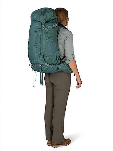 Osprey Viva 65L Women's Backpacking Backpack, Tunnel Vision Grey
