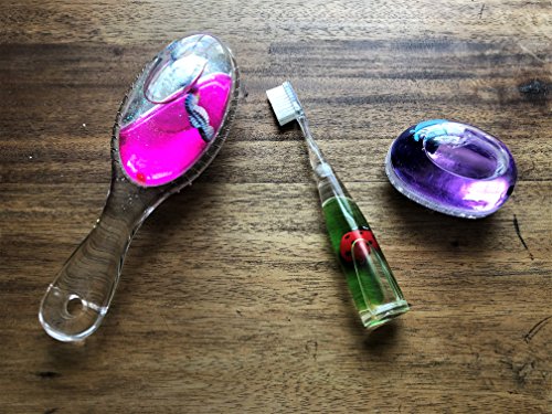 Mother's Day Gift-Unique Stocking Stuffer-Hairbrush,Toothbrush,Nail Brush for Girls and Boys- Gifts for Toddlers, Men,Women,Kids,Toys,for TODLERS,for Teens,Adult-Gifts for Men and Women- Emoji, PUZ