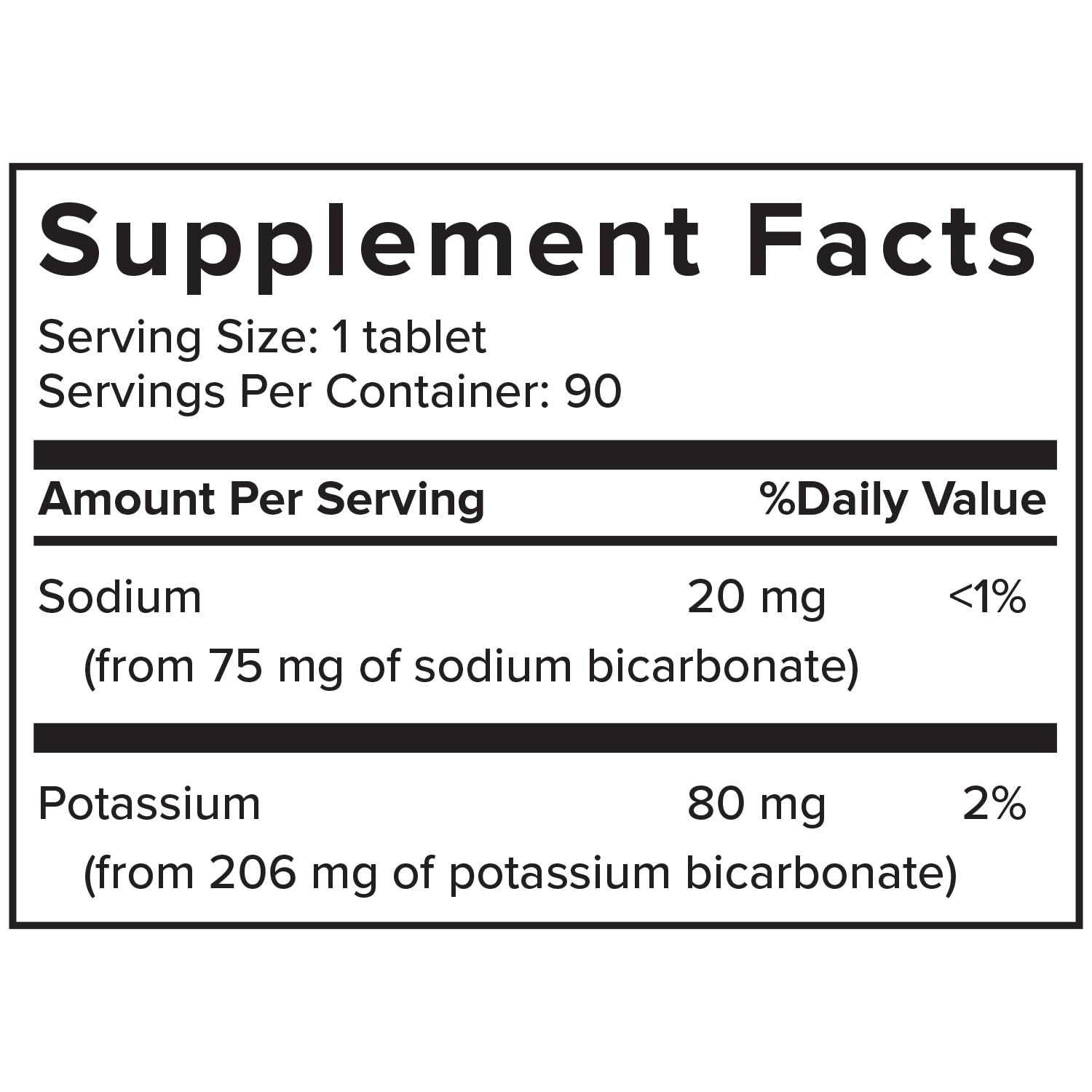 Alkalife pH Balance Pills | The First Patented Alkaline Sodium & Potassium Bicarbonate Supplement | Neutralize Acid, Balance pH, Immune Support, Peak Performance, Detox – 90 Tablets