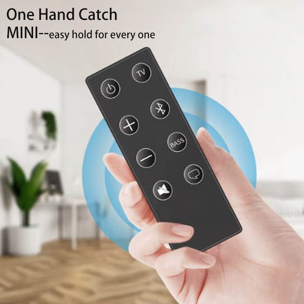 Cuifati Universal Soundbar Remote Control for 5, 10, 15, 10 Series II, 15 Series II & TV Speakers 418775 410376 431974 845194