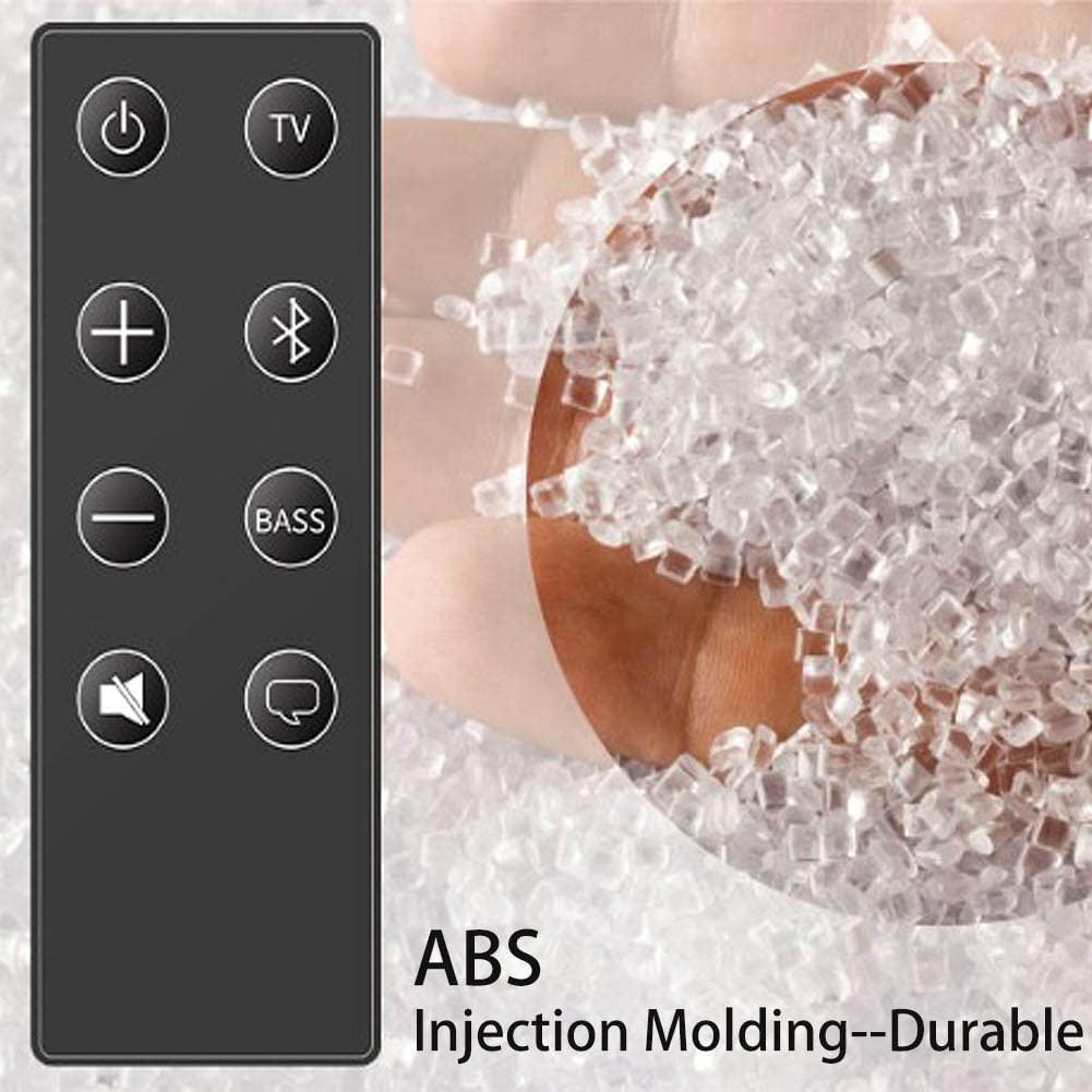Cuifati Universal Soundbar Remote Control for 5, 10, 15, 10 Series II, 15 Series II & TV Speakers 418775 410376 431974 845194