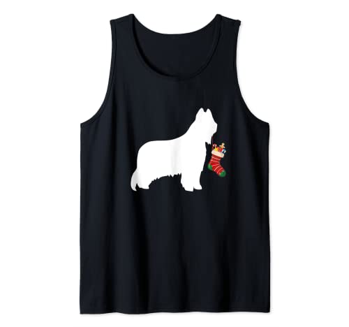 Briard Christmas Stocking Stuffer Dog Tank Top