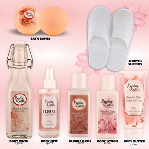 Luxury Spa Gift Basket for Women, Men Couples & Teens! Pampering Spa Bath Gift Set with Journal, Slippers, Socks etc for a Lavish Home Spa Experience!