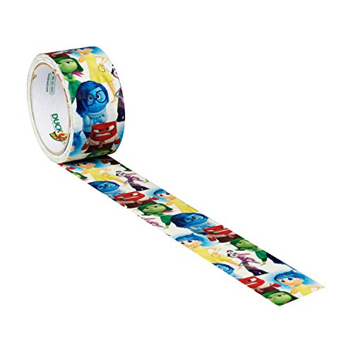 Duck Brand 284084 Licensed Duct Tape, Disney Inside Out, 1.88 Inches x 10 Yards, Single Roll