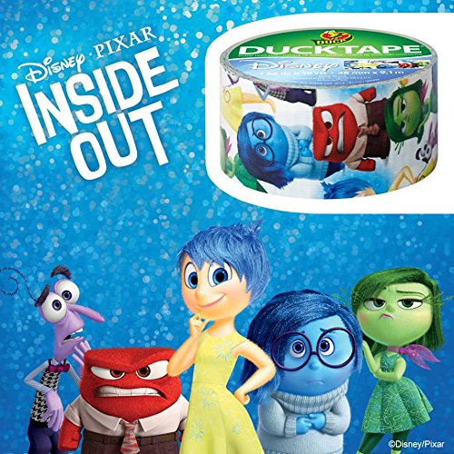 Duck Brand 284084 Licensed Duct Tape, Disney Inside Out, 1.88 Inches x 10 Yards, Single Roll