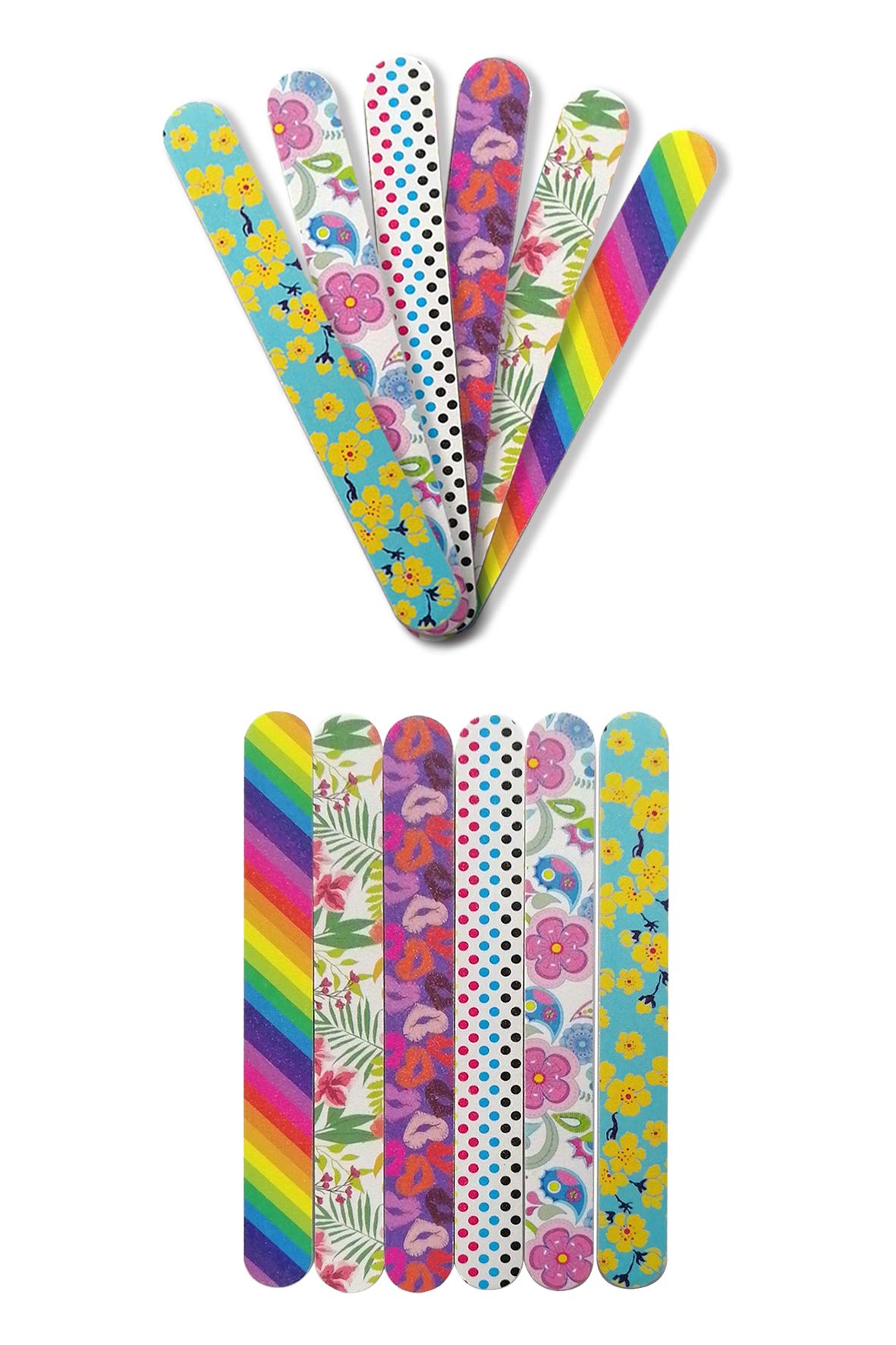 New8Beauty Emery Boards for Nails Series (24-Pack) (New8Beauty Nail Files Emery Board (24-Pack))