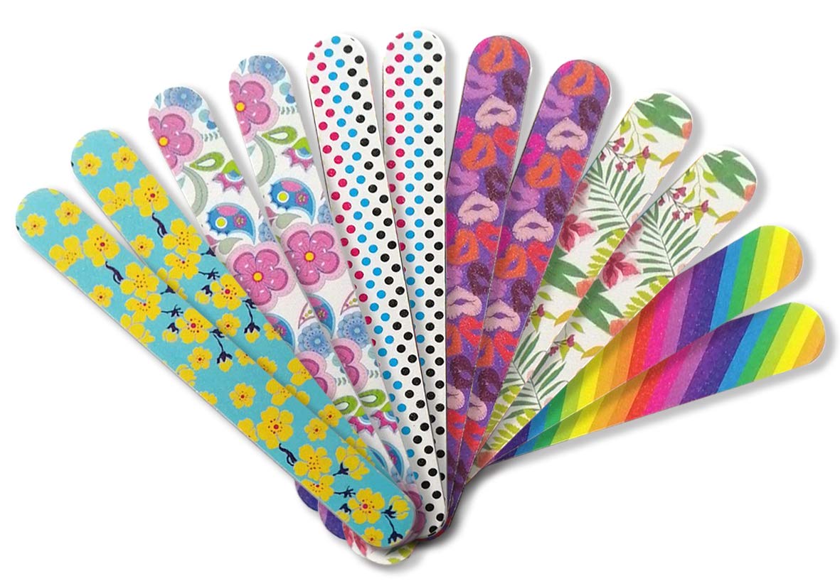 New8Beauty Emery Boards for Nails Series (24-Pack) (New8Beauty Nail Files Emery Board (24-Pack))