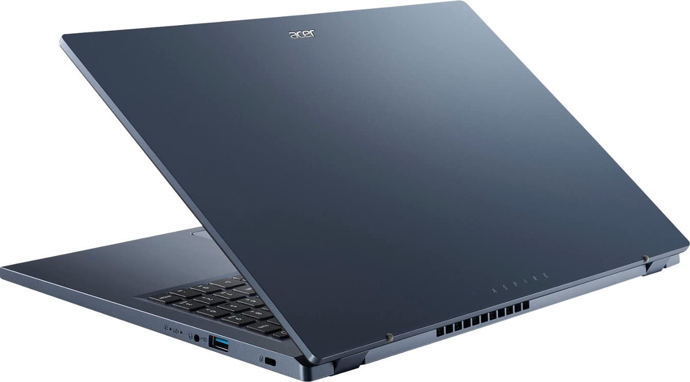 Acer Aspire 3 Thin & Light Laptop - 15.6" Full HD IPS Touch Display - AMD Ryzen 5 7520U - 8GB LPDDR5-512GB SSD - Wi-Fi 6 - Steam Blue