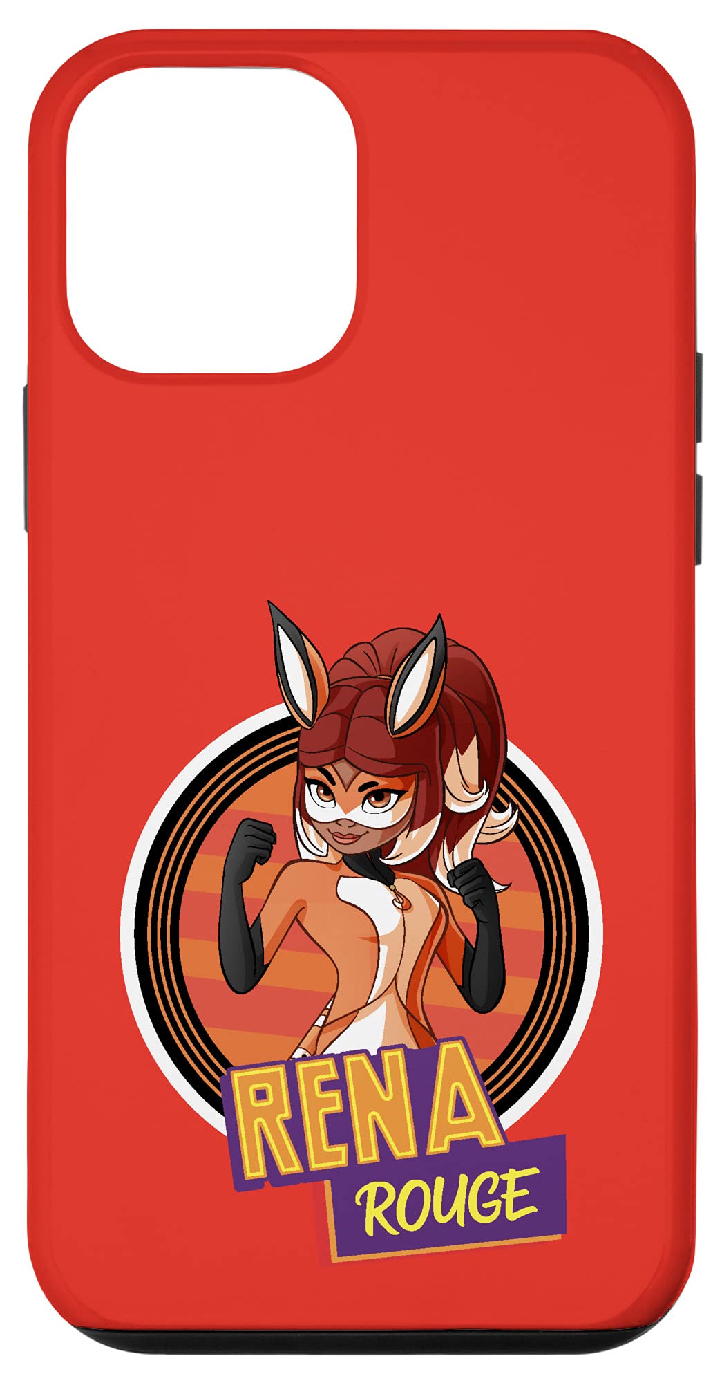 iPhone 12 mini Miraculous Collection Rena Rouge Badge Case