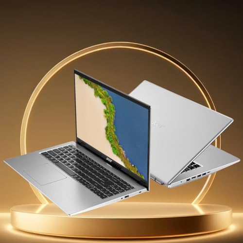 acer Aspire 5 A515 Laptop, 15.6" FHD Display, Intel Core i5-1135G7, NVIDIA GeForce MX450, 16GB RAM, 1TB SSD, Webcam, Backlit KB, HDMI, RJ-45, Wi-Fi 6, Windows 11 Home, Silver