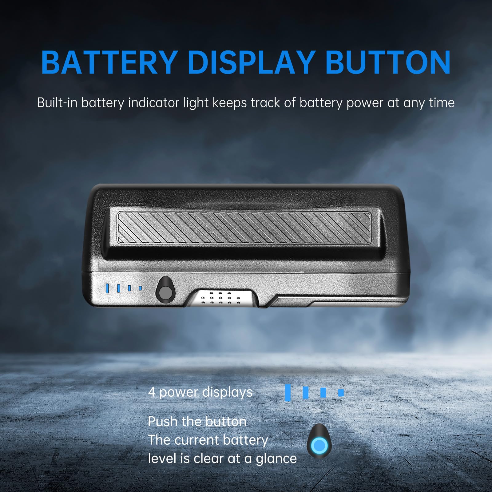 GVM V-Mount Battery with D-Tap and DC Outputs,160WH(10400mAh) V Mount Battery Compatible Video Camera Camcorder Broadcast with D-Tap and DC Outputs USB Ports
