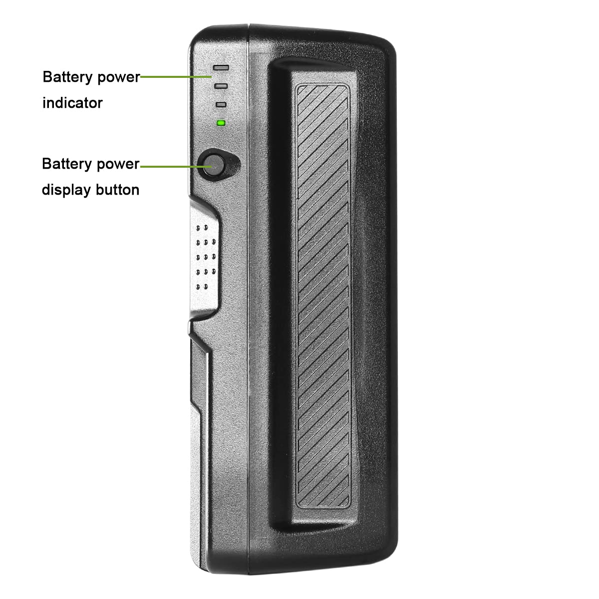 GVM V-Mount Battery with D-Tap and DC Outputs,160WH(10400mAh) V Mount Battery Compatible Video Camera Camcorder Broadcast with D-Tap and DC Outputs USB Ports