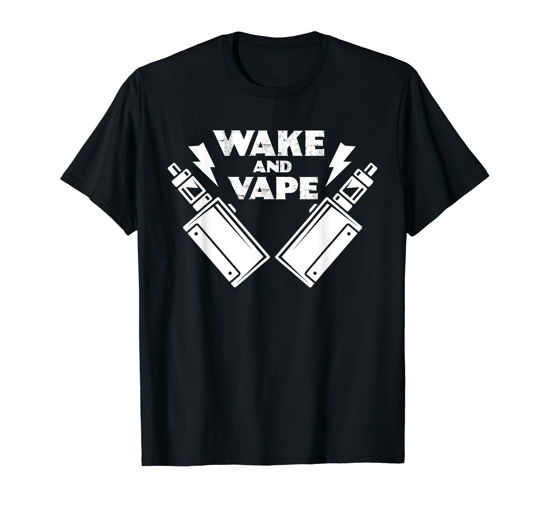 Wake And Vape Funny Vaporizer Vaping Lover Gift T-Shirt
