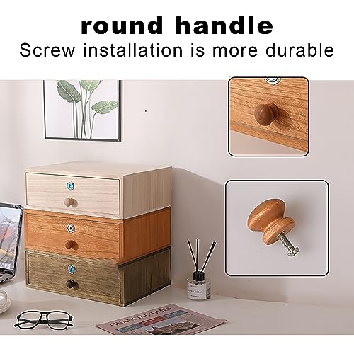 OOCCO Desktop Drawer Cabinet,Flat File Cabinet Storage,Office Supplies A4/Receipt File Organizer,Desktop Storage Box with Lockable Drawers,1/2/2 Tier with Lock (Size : 40 * 30 * 36CM/16 * 12 * 14IN)