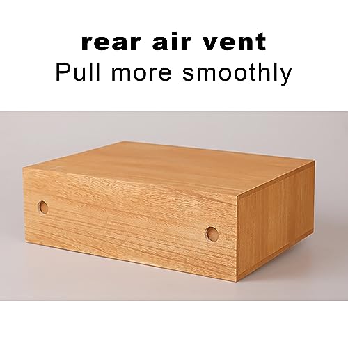 OOCCO Desktop Drawer Cabinet,Flat File Cabinet Storage,Office Supplies A4/Receipt File Organizer,Desktop Storage Box with Lockable Drawers,1/2/2 Tier with Lock (Size : 40 * 30 * 36CM/16 * 12 * 14IN)
