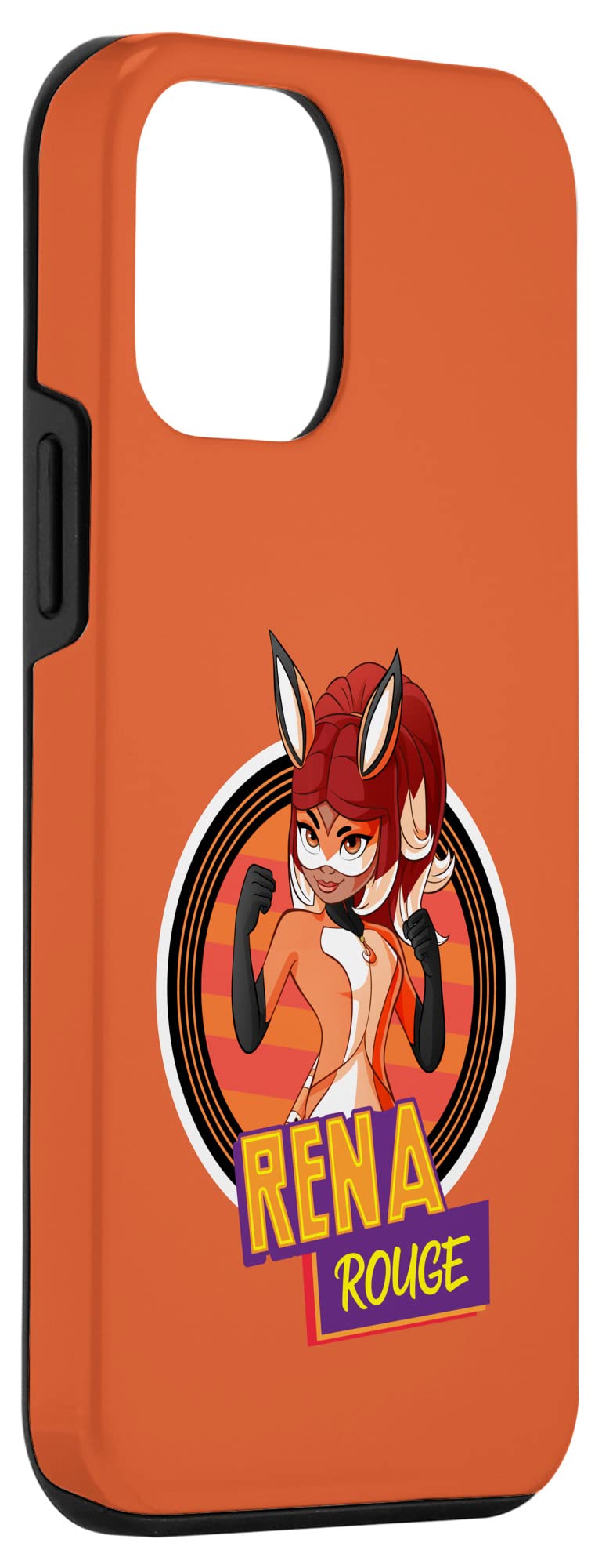 iPhone 12 mini Miraculous Ladybug Orange Collection Rena Rouge badge Case