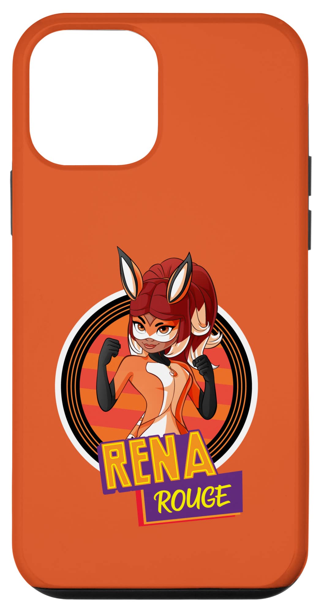 iPhone 12 mini Miraculous Ladybug Orange Collection Rena Rouge badge Case