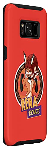 Galaxy S8 Miraculous Collection Rena Rouge Badge Case