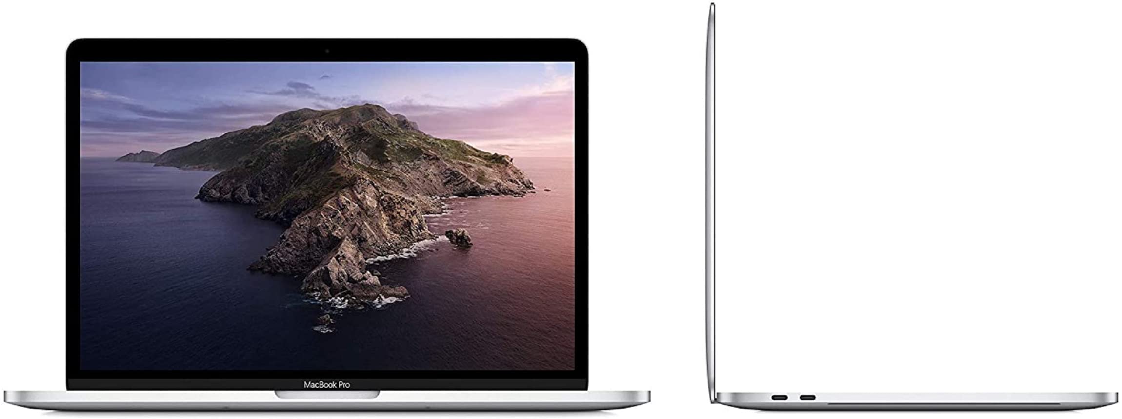 Apple MacBook Pro with Retina Display - Intel Core i5 Dual Core 2.3GHz, (13-inches, 16GB RAM, 256GB SSD) - Silver (Renewed)
