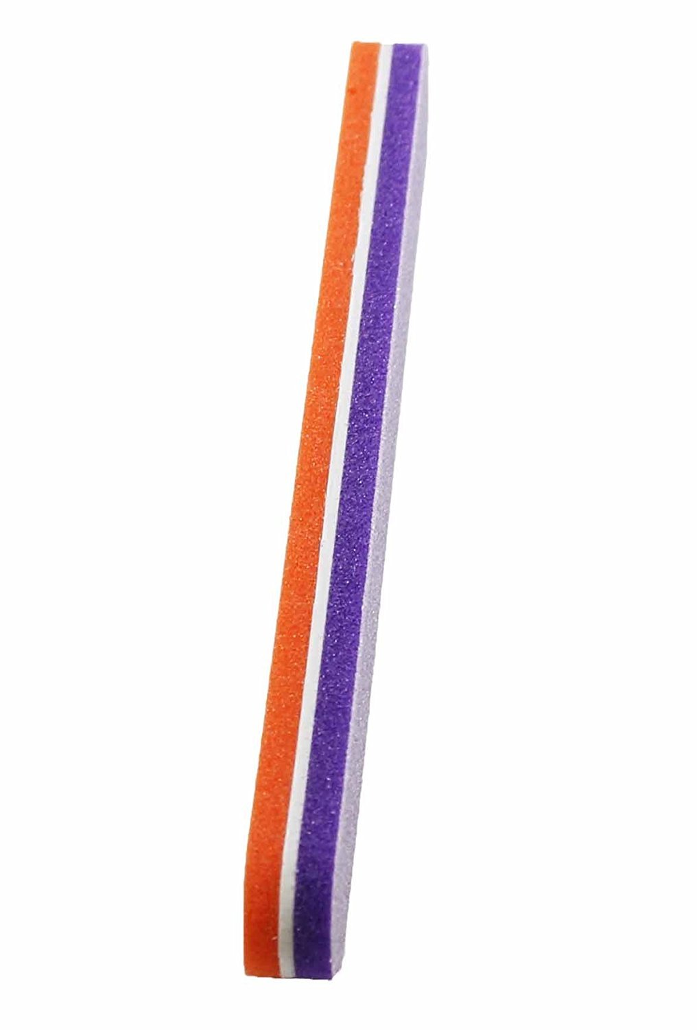 Iridesi Nail Files 100/180 Grit Thick Sponge Washable Emery Boards 7 Inches Long 3/4 Inches Wide 12 Fingernail Files Per Pack