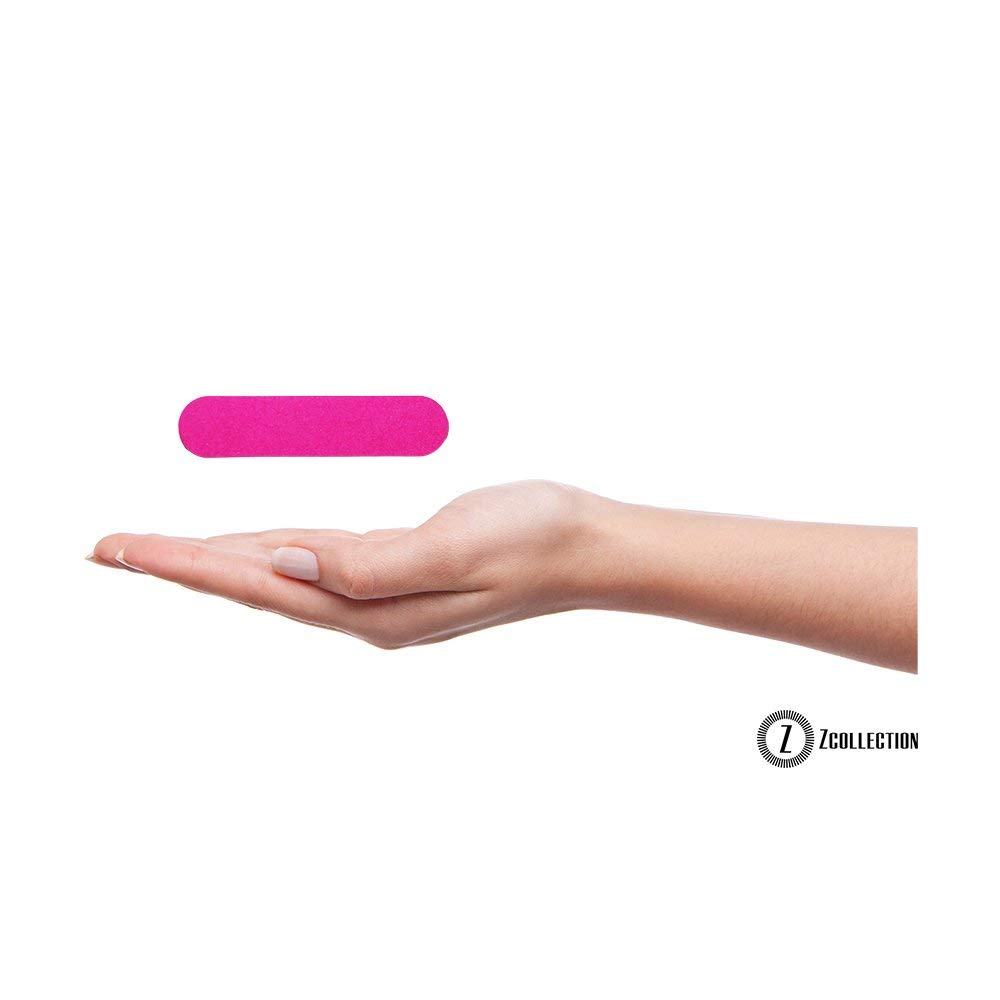 Colorful Neon Girly Mini Emery Board Nail Files (1 Dozen) ZMOI
