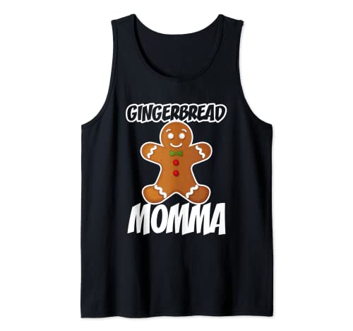 Gingerbread Momma Christmas Stocking Stuffer Tank Top