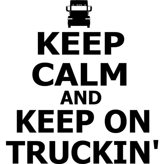 CafePress Keep On Truckin' Mug Ceramic Coffee Mug, Tea Cup 11 oz