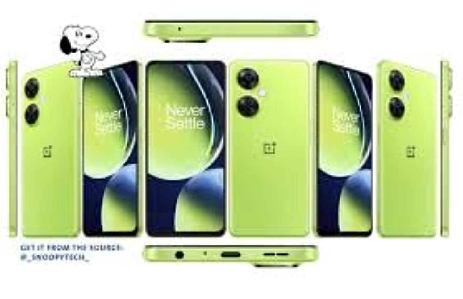 OnePlus Nord CE 3 Lite 5G Dual-SIM 256GB ROM + 8GB RAM (GSM only | No CDMA) Factory Unlocked 5G SmartPhone (Pastel Lime) - International Version
