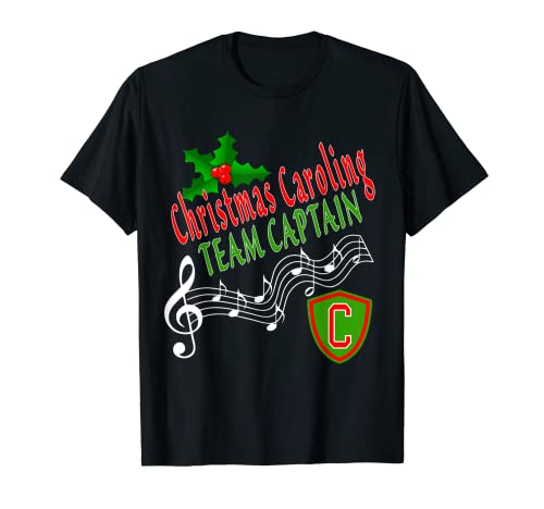 Christmas Caroling Funny Stocking Stuffer Gift T-Shirt