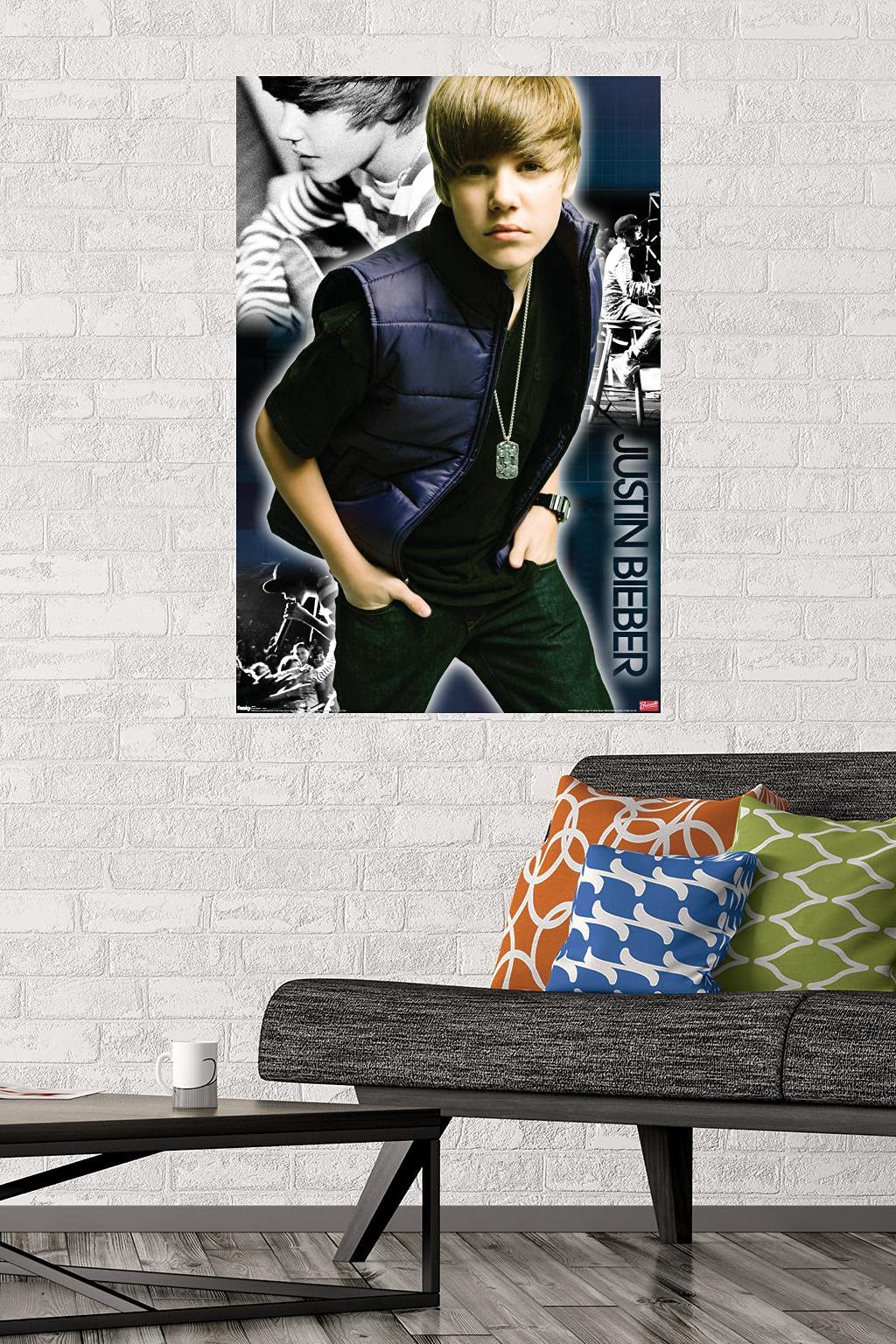 Trends International Justin Bieber - Cool Wall Poster, 22.375" x 34", Premium Unframed Version
