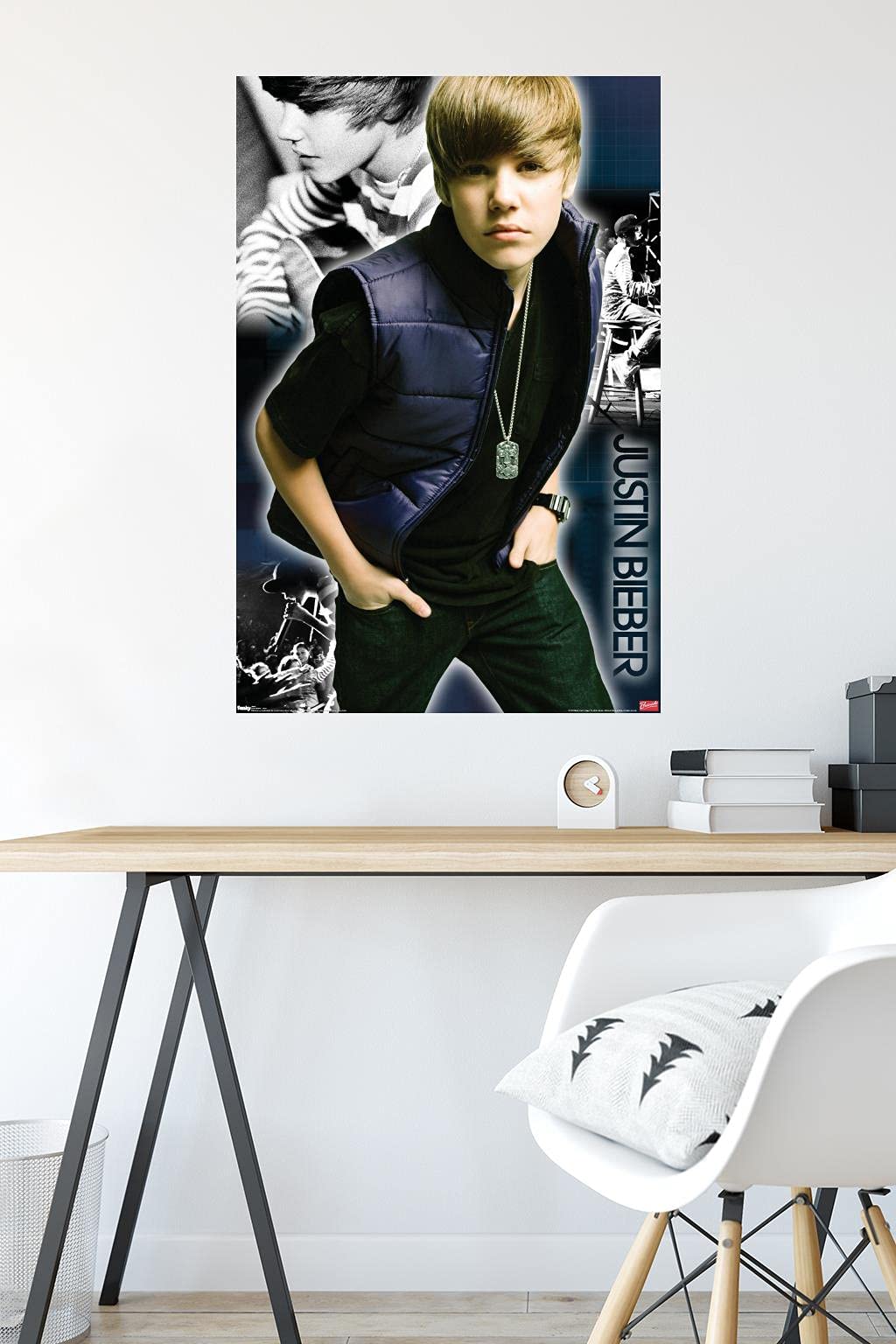 Trends International Justin Bieber - Cool Wall Poster, 22.375" x 34", Premium Unframed Version