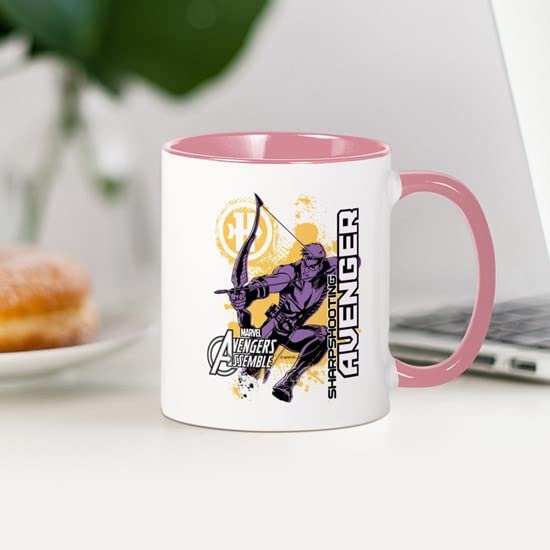 CafePress Hawkeye Sharp Shooting Avenger Mug Ceramic Coffee Mug, Tea Cup 11 oz