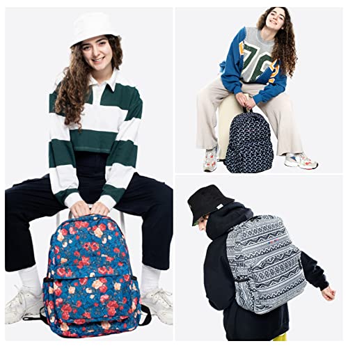 J World New York Unisex Kid's Oz School Backpack for Girls Boys. Cute Bookbag, Classic Paisley, One Size