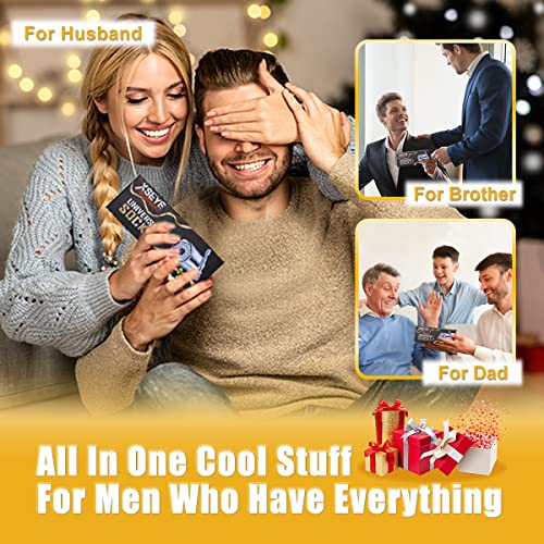 XSEYE Gifts for Men, Universal Socket with Power Drill Adapter, Man Dad Gifts for Husband, Unique Tools for Him, Cool Gadgets for Handyman Mechanic Electrician, Anniversary Birthday Gift for Boyfriend