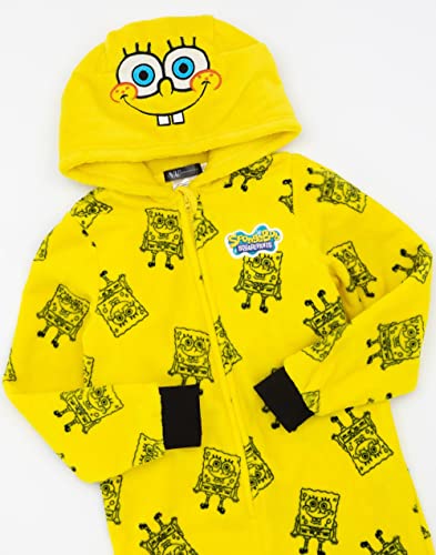 SpongeBob SquarePants Onesie Kids Yellow Character Pajamas