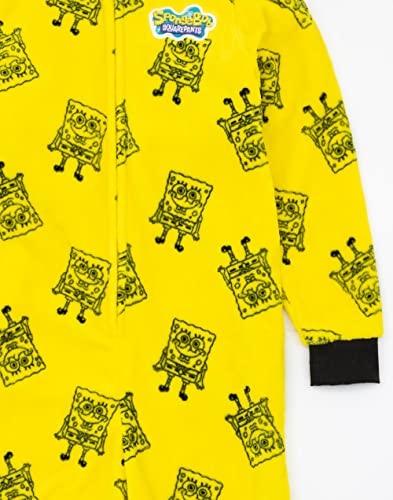 SpongeBob SquarePants Onesie Kids Yellow Character Pajamas