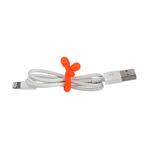 Nite Ize GT3-4PK-A1 Original Gear, Reusable Rubber Twist Tie, Made in The USA, 3-Inch, 3" - 4-Pack, Colors May Vary, 4 Count