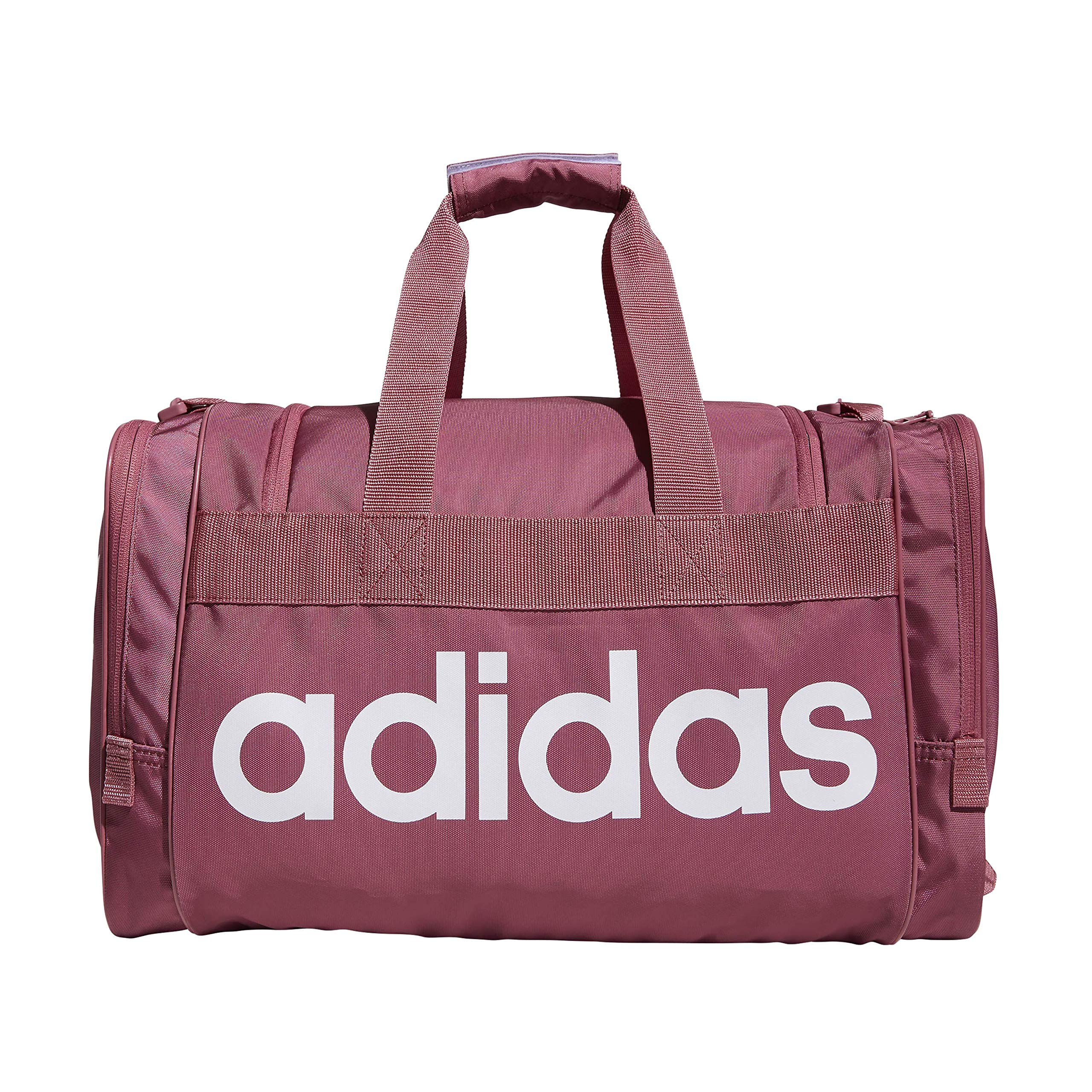 adidas Originals Santiago Duffel Bag, Trace Maroon Pink/White, One Size