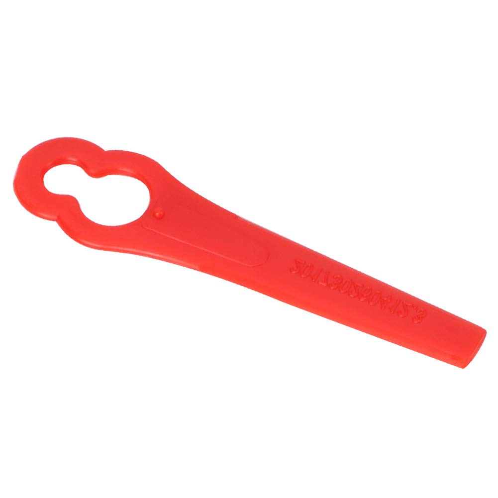 aqxreight Set of 40 Plastic Replacement Blades for Cordless Grass Trimmer, Strimmer, and Cutter