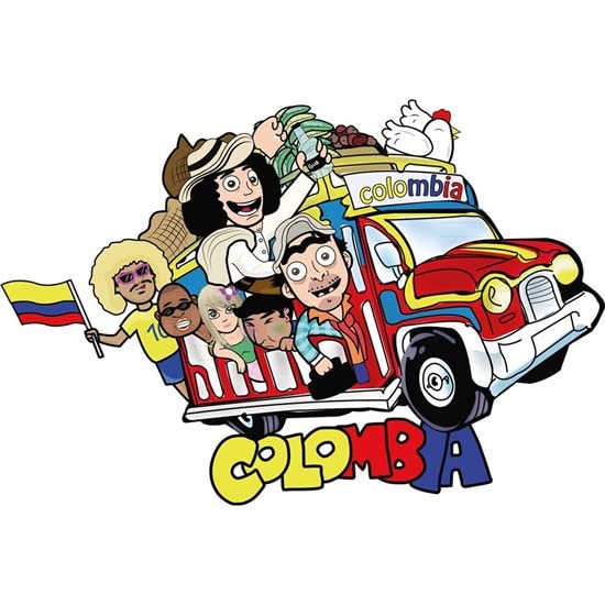 CafePress Colombian Chiva Mug Ceramic Coffee Mug, Tea Cup 11 oz
