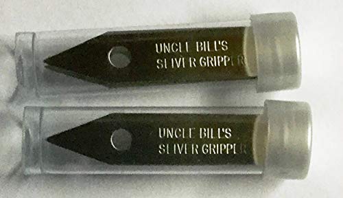 2 Pack Uncle Bill's 19074 Sliver Gripper Tweezers