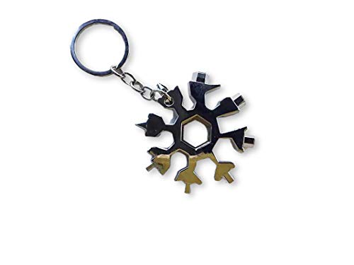 Generic Stainless Steel Snowflakes Multi Tool ,screwdriver,wrench