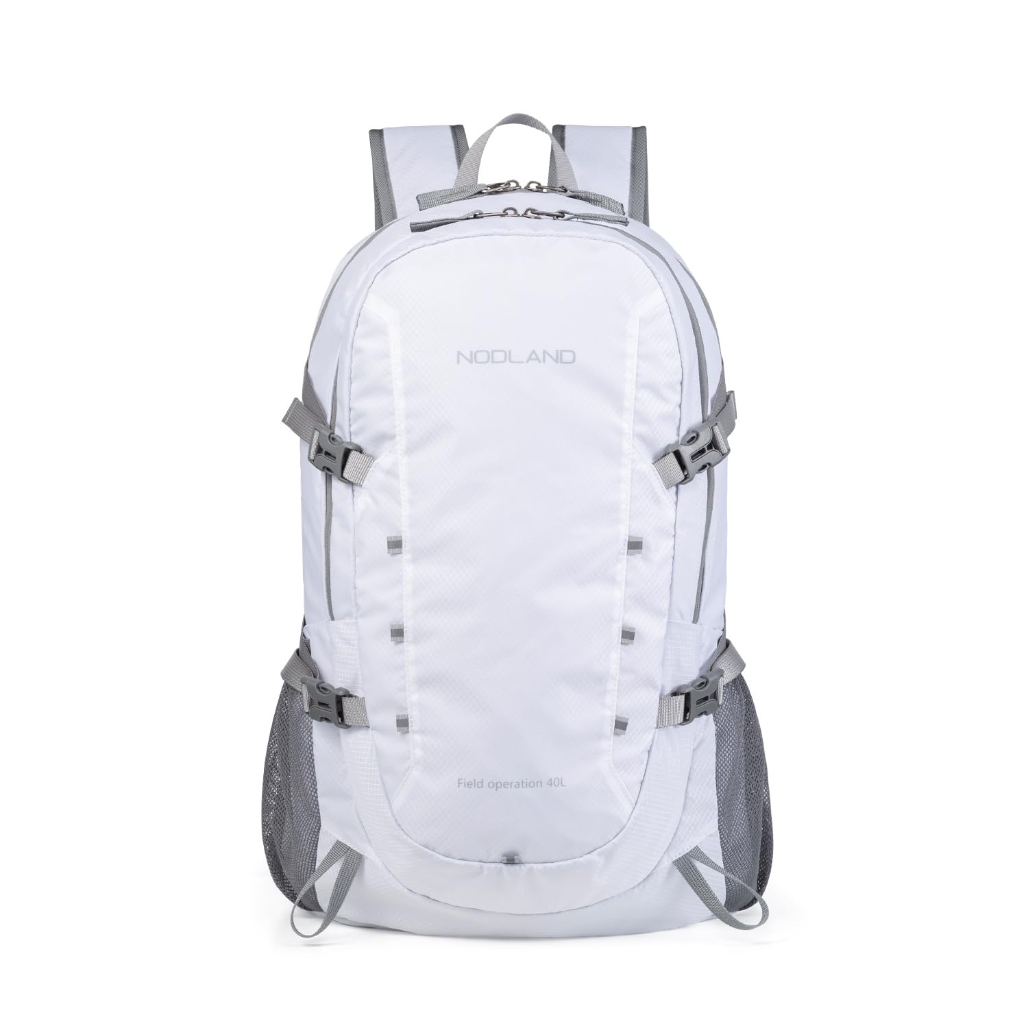 Sharkborough NODLAND Lightweight Backpack, Travel 40L Foldable Water-Resistant Daypack, Hiking Outdoor Camping Rucksack for Men Women