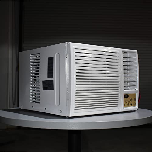 48V DC battery powered Window Air Conditioner 1 Ton Heat Pump (48V DC 12,000 BTU/h)
