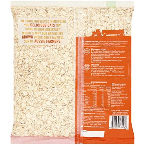 Woolworths Rolled Traditional Oats 750G - We pride ourselves in bringing you delicious oats that shine in your breakfast