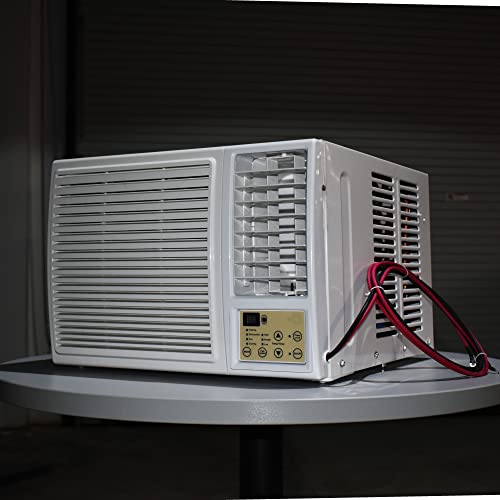 48V DC battery powered Window Air Conditioner 1 Ton Heat Pump (48V DC 12,000 BTU/h)