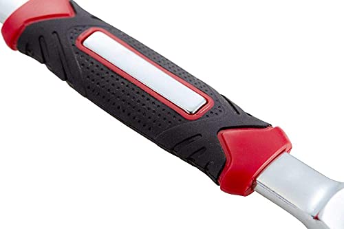 Lichamp 48-in-1 Socket Wrench, Flexible Multi Functional Dog Bone with Rubber Handle, 360 Degree Rotating Head, Any Size Standard Spanner Tool for Home Auto Repair And More
