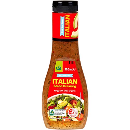 Woolworths Salad Dressing 99% Fat Free 300Ml - Salad Dressing is 99% fat free, no artificial colours and flavours, no preservatives.