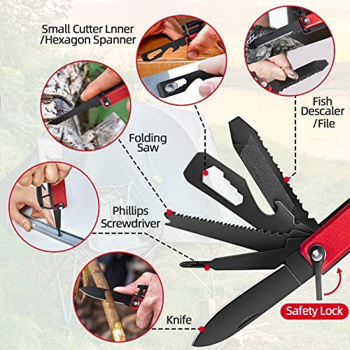 Multitool 2 PCS Set, Includes Hammer Multitool & Hatchet Multitool